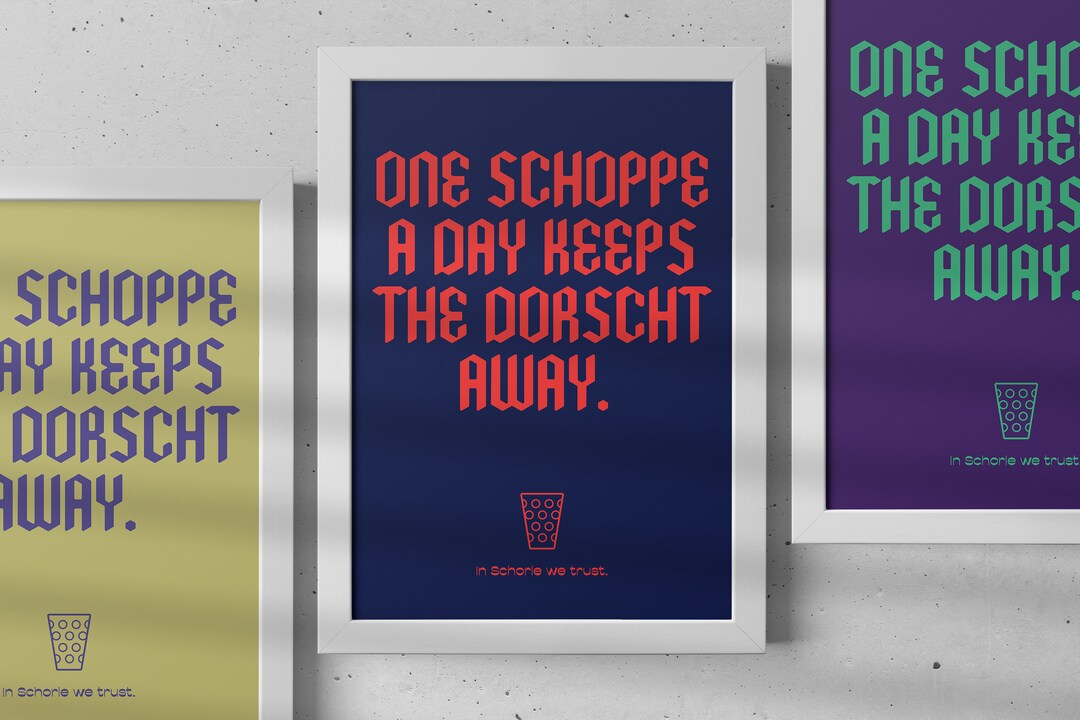Spruch Poster Heimat "Weinschorle" DIN Digitaldruck Matt | Hessen ...