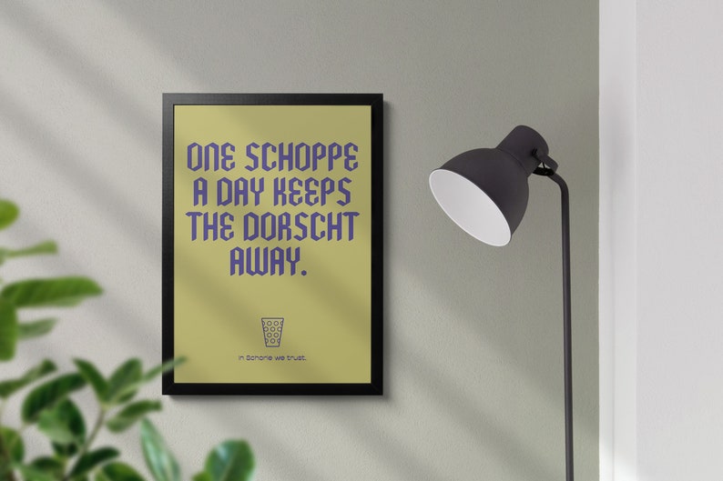 Spruch Poster Heimat "Weinschorle" DIN Digitaldruck Matt | Hessen ...