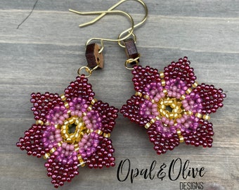 Miss Charlene Hand Beaded Fringe Colored Pencil Earrings - Etsy