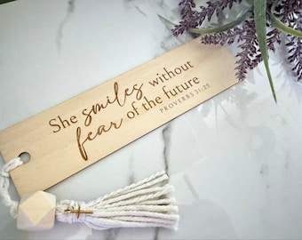 Engraved Christian Bookmark - Etsy