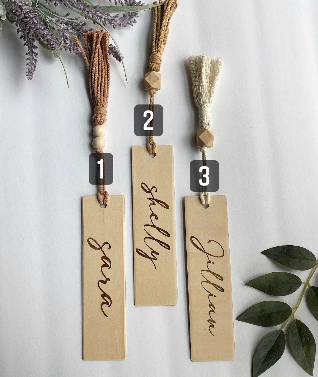 Custom Bookmarks With Tassels