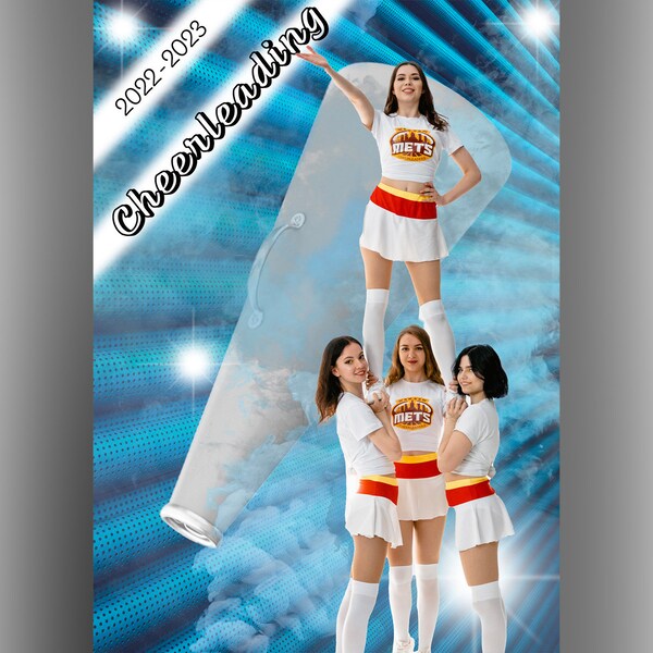 Cheerleading Backdrop - Etsy