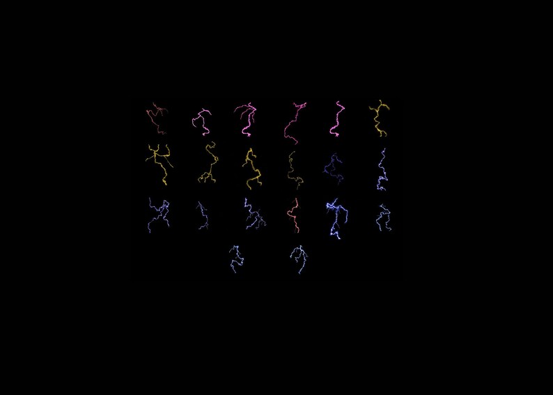 20 Lightning Overlays Png Digital Download Realistic - Etsy