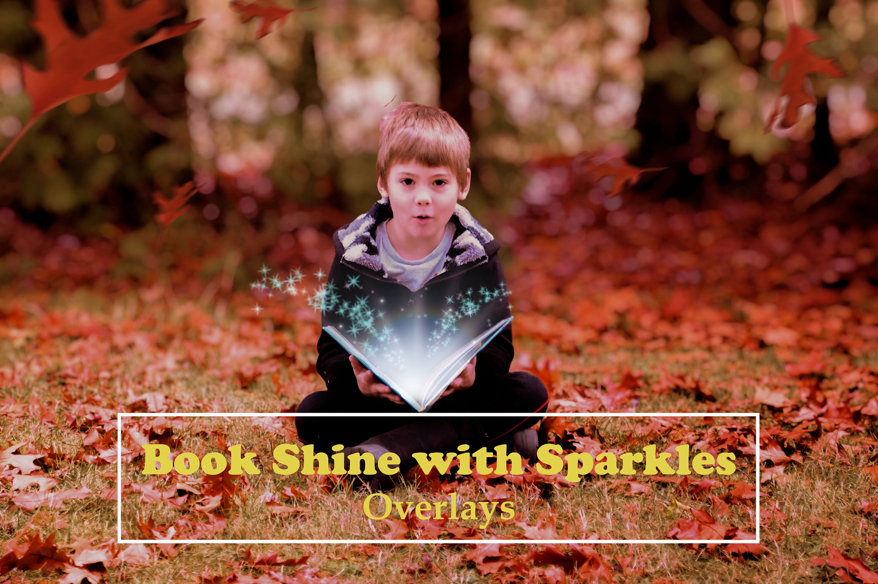 20 Book Shine Overlays Sparkle Overlays Gift Shine Overlays - Etsy