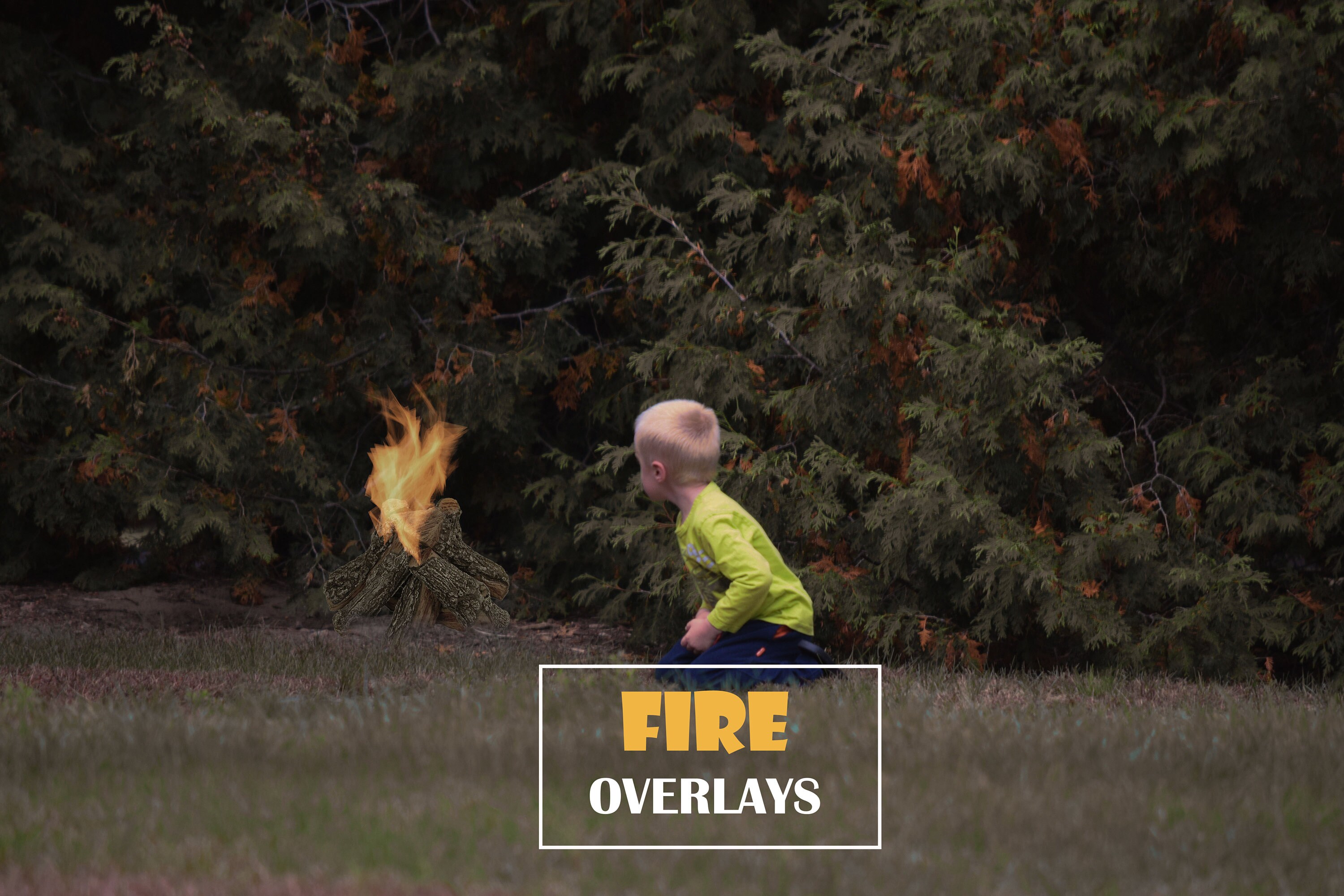 35 Fire Overlays, Png, Photoshop Overlays, Campfire, Flame Overlays ...