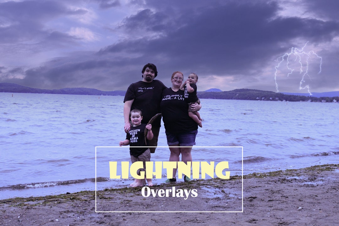 20 Lightning Overlays Png Digital Download Realistic - Etsy