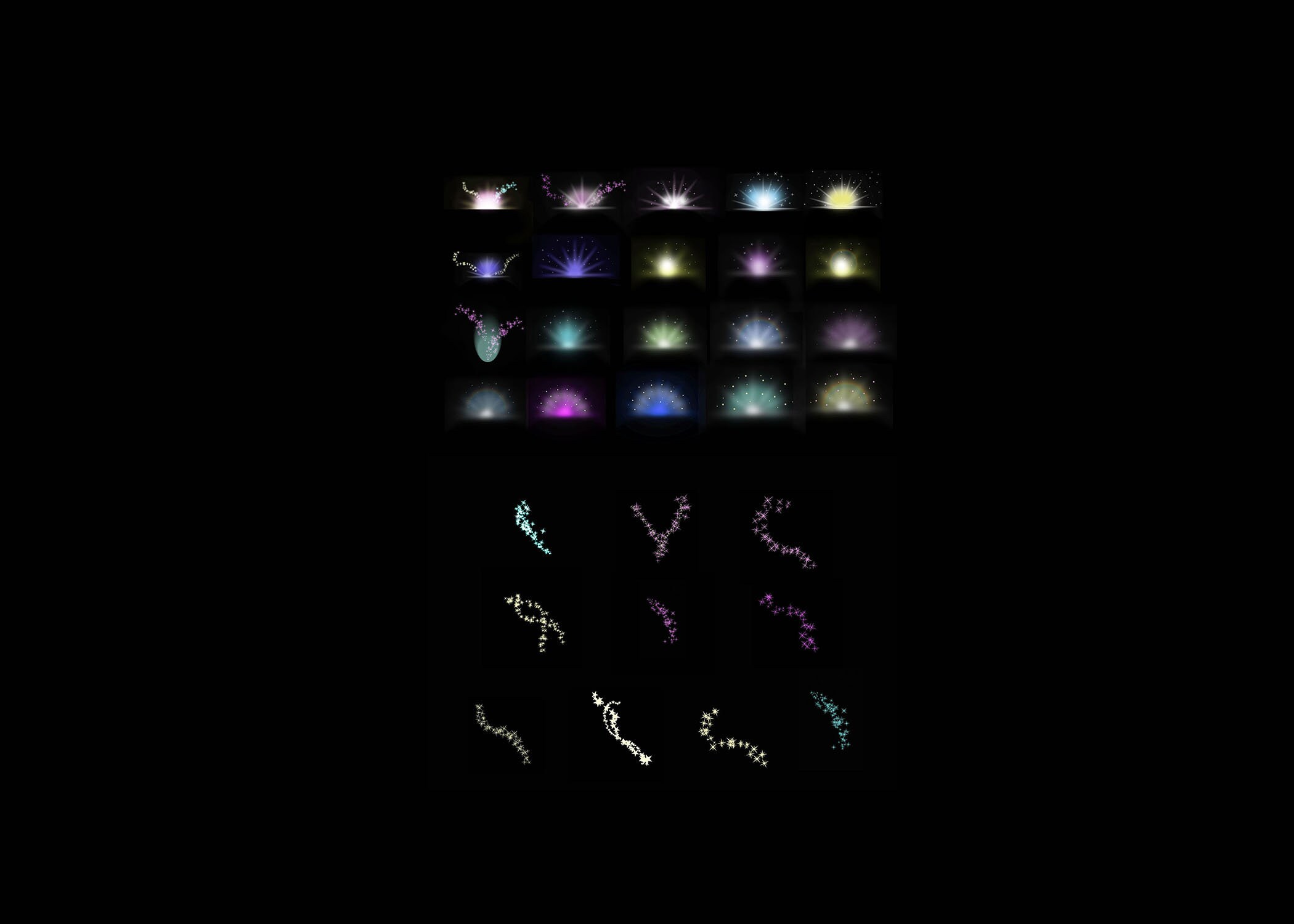 20 Book Shine Overlays Sparkle Overlays Gift Shine Overlays - Etsy