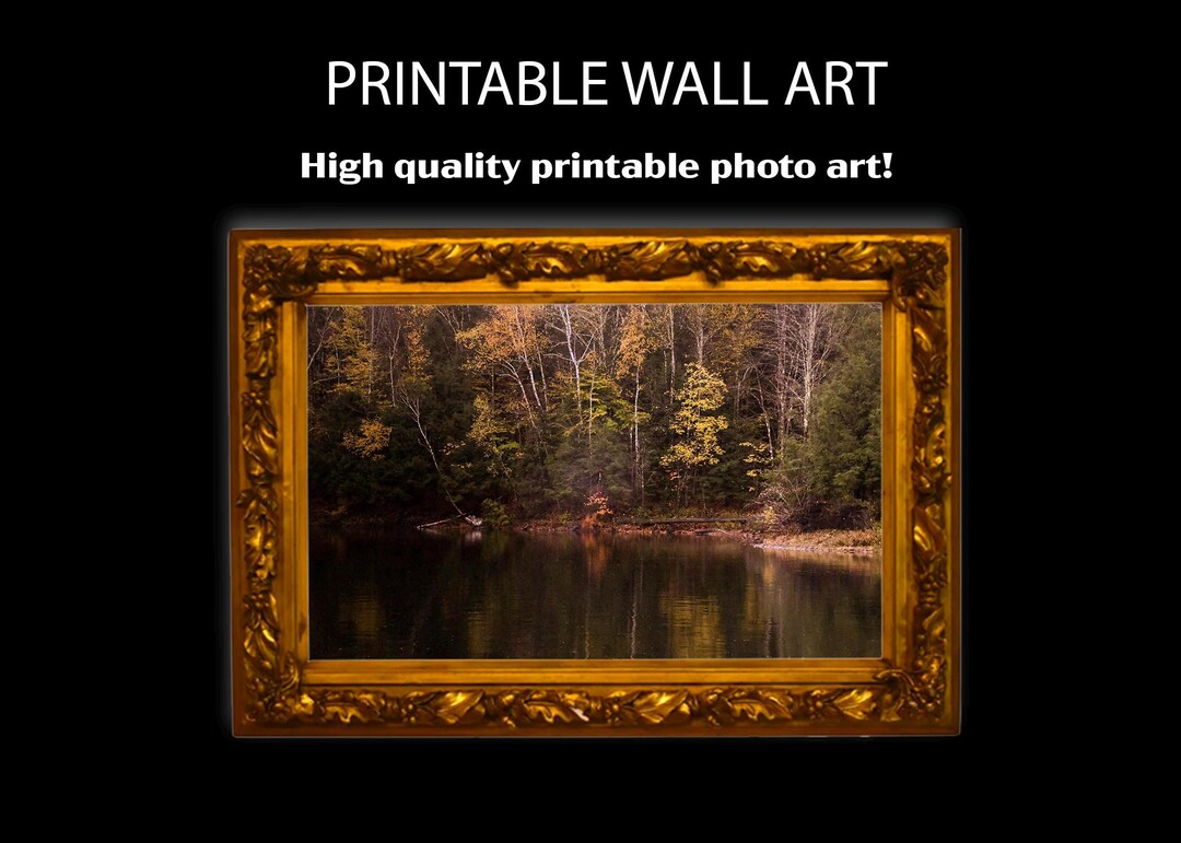 Foliage Wall Art, Printable Foliage Photo, Digital Foliage Print. - Etsy