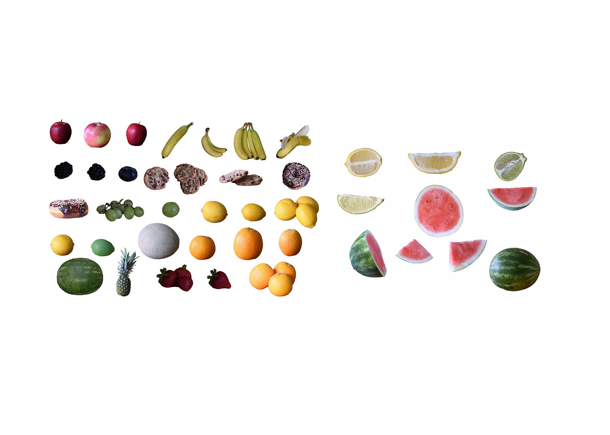 40 Food Overlays Pngs Instant Download Lemon PNG Fruit PNG - Etsy