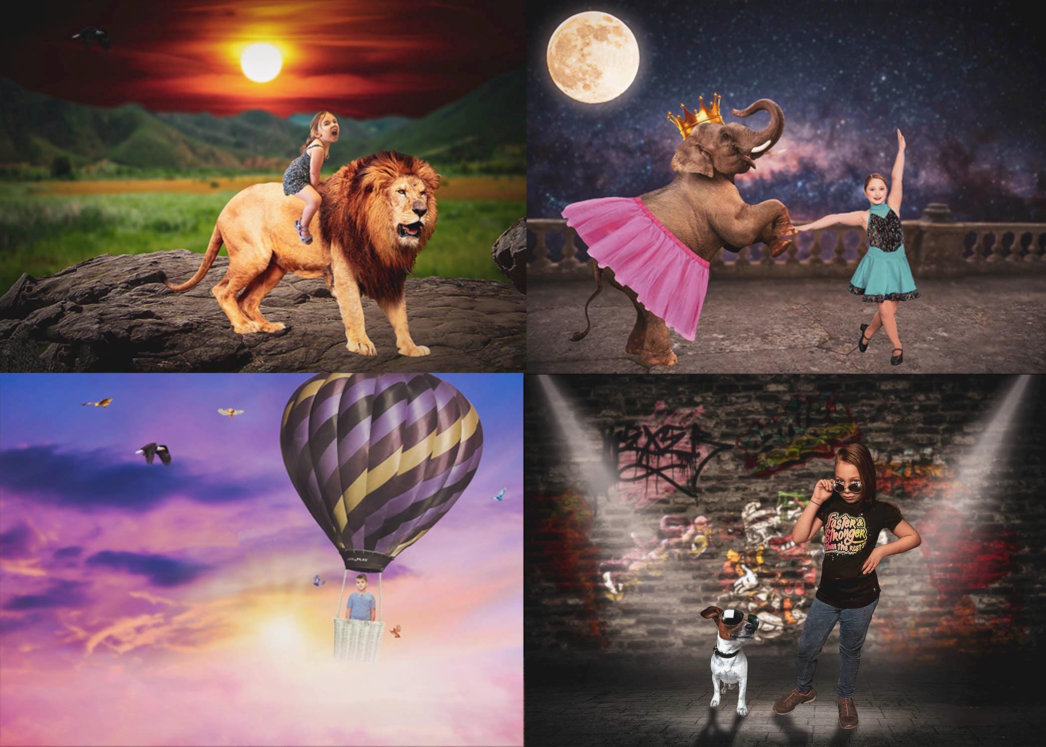 Children’s Digital Backdrop, Imagination Backgrounds for Kids, Magical ...