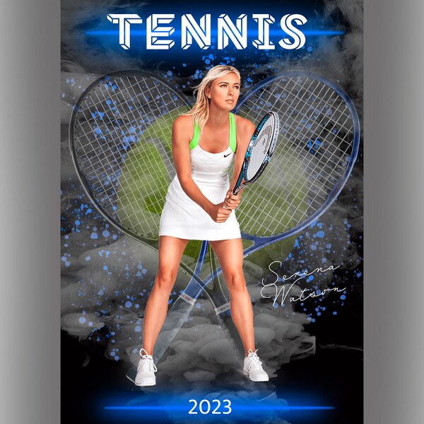 Tennis Poster - Etsy