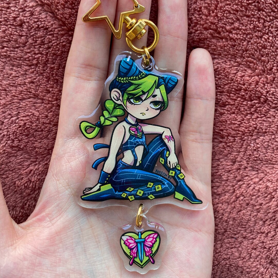 Jojos Bizarre Adventure Jolyne Part 6 Stone Ocean Charm - Etsy