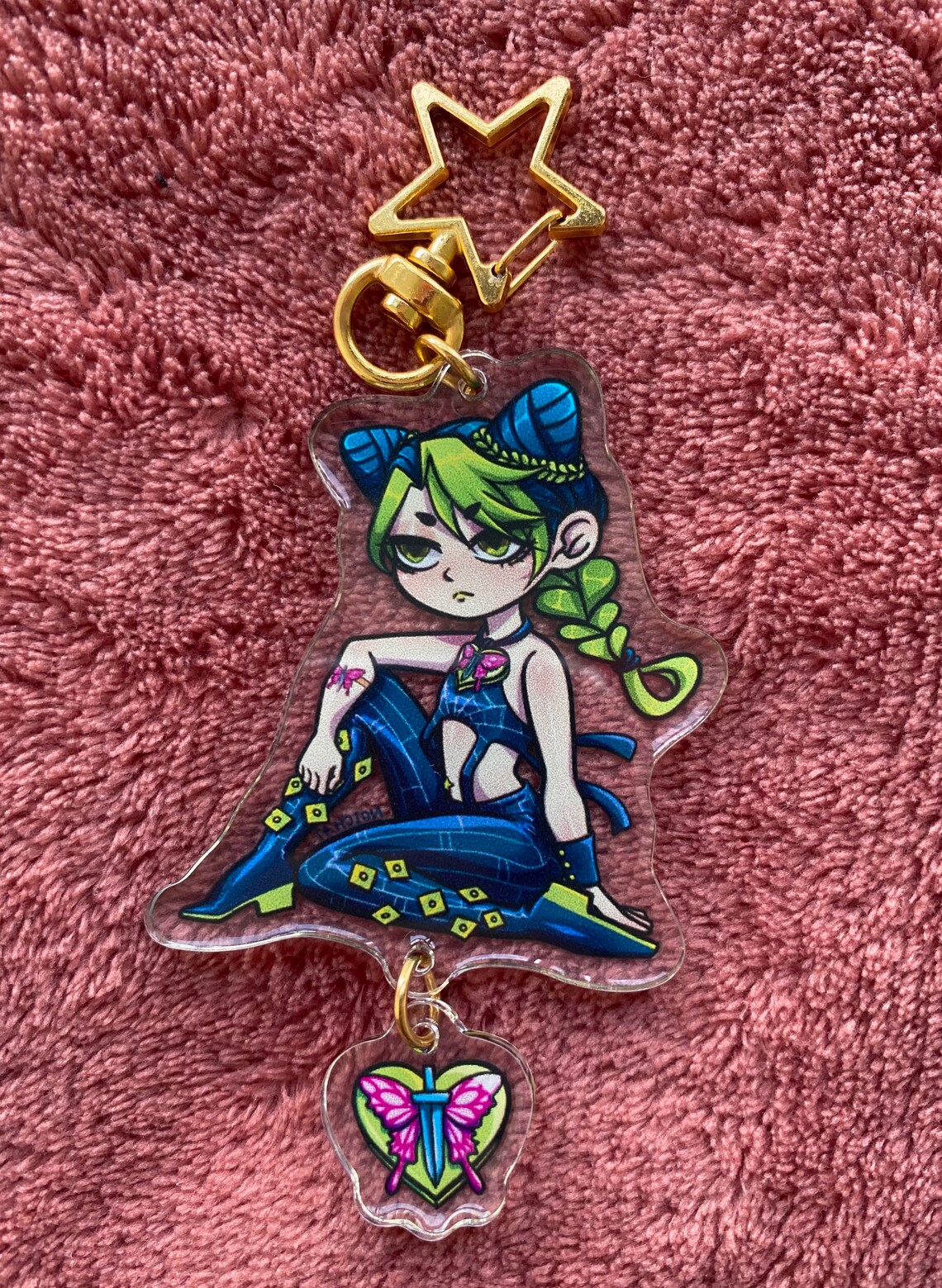 Jojos Bizarre Adventure Jolyne Part 6 Stone Ocean Charm - Etsy
