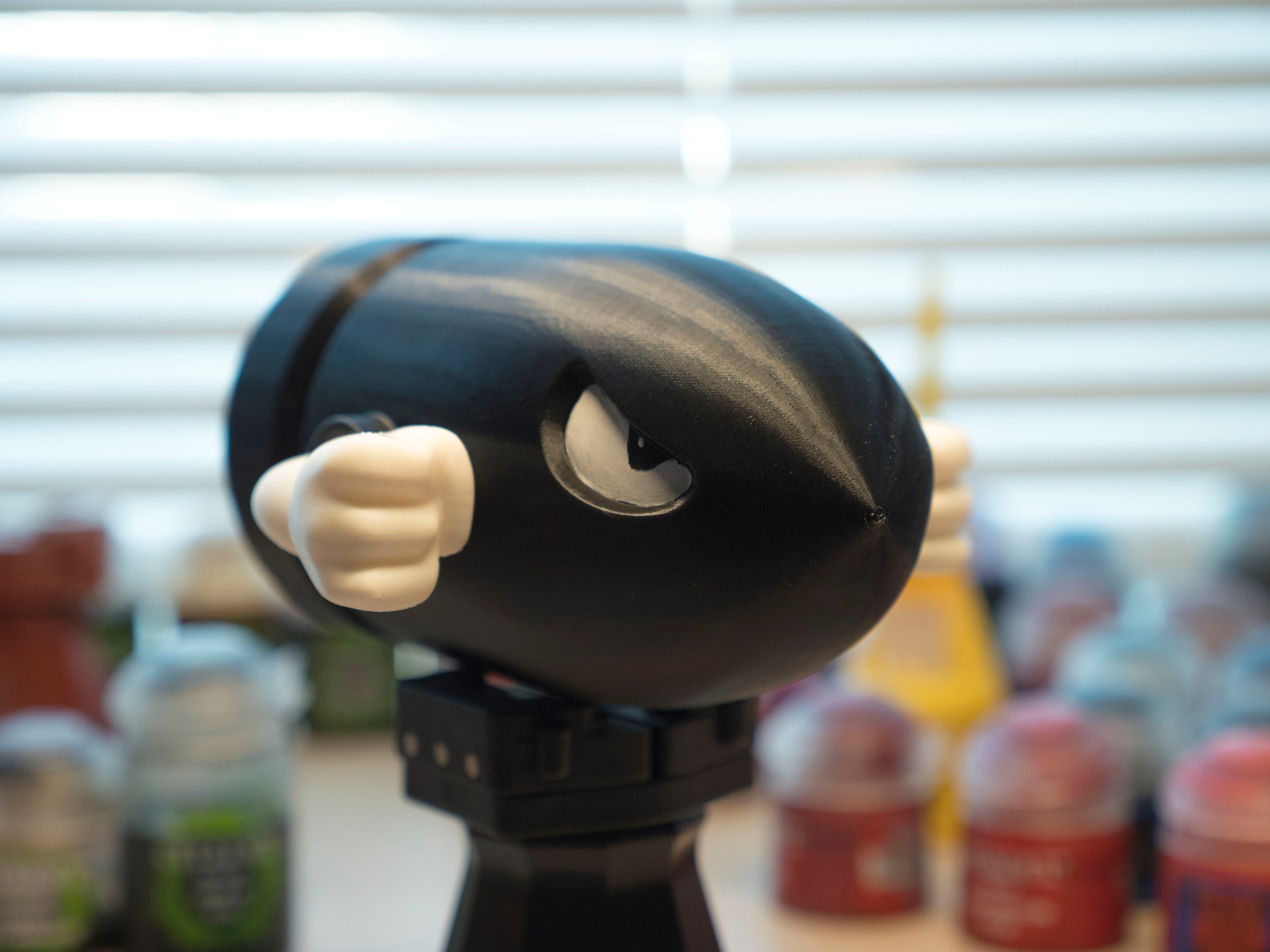 Bullet Bill Figure From the Mario Bros. Franchise | Etsy