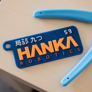 Hanka Robotics Keychain From GITS - Etsy