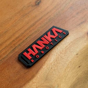 Bagtag, Plastic, Palm Size, Script Hanka Robotics, for Fans of Ghost in ...