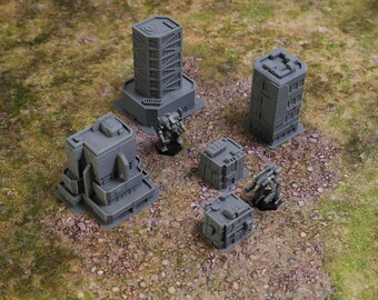 Battletech Heat Dials Mech Warrior War Game Table Top Wood Custom Board ...