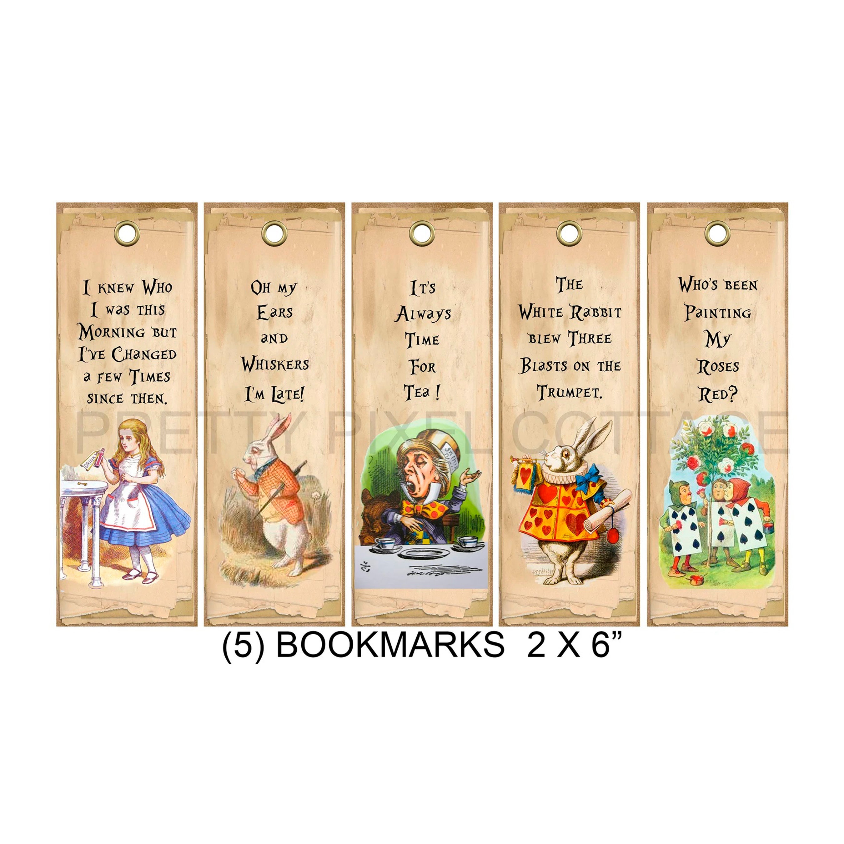 Alice in Wonderland, Bookmarks, Alice Quotes, Wonderland Party, Tea ...