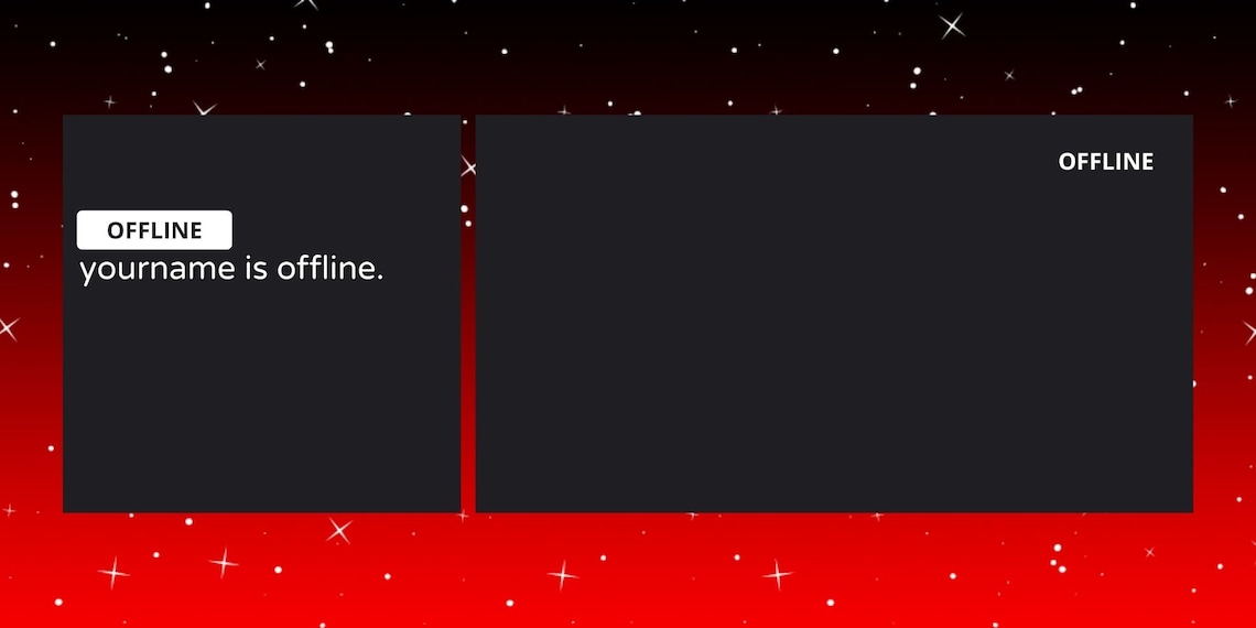 Twitch Profile Banner| Red Night, Twitch Banner, Twitch Banners, Twitch ...