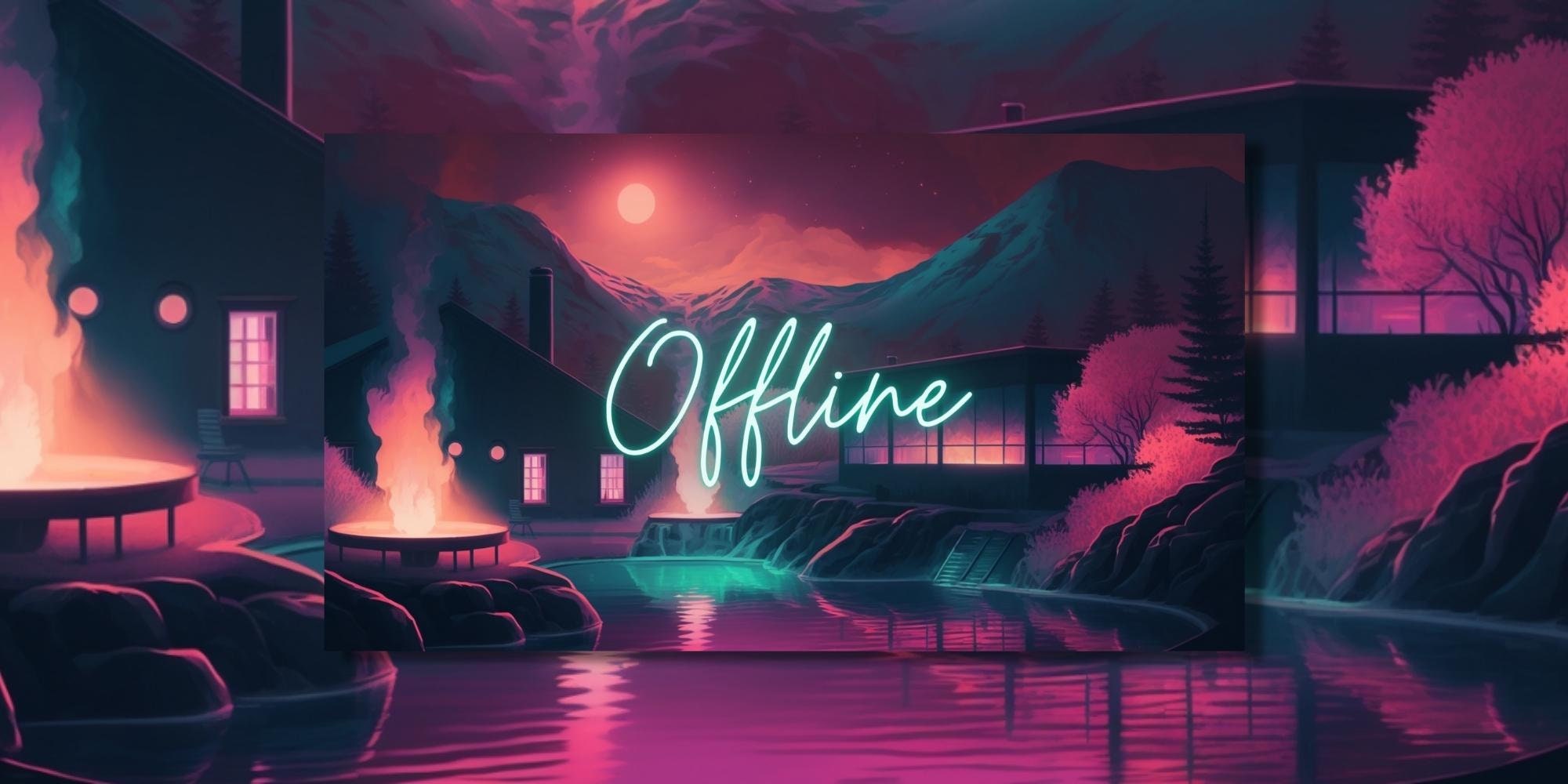 Twitch Offline Package | Lofi Twitch Panels, Twitch, Twitch Banner ...