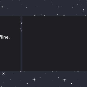Twitch Profile Banner Twitch Banner Black Night Sky Twitch - Etsy