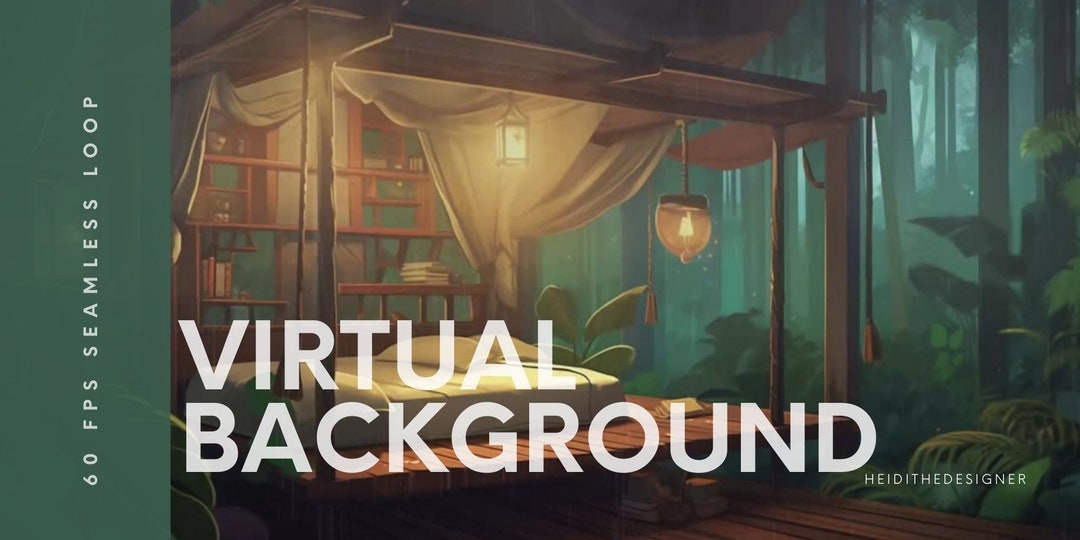 Vtuber Background Virtual Background Twitch Overlay Stream Overlay ...