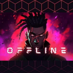 Twitch Kick Offline Banner and Background Banner Twitch Stream, Package ...