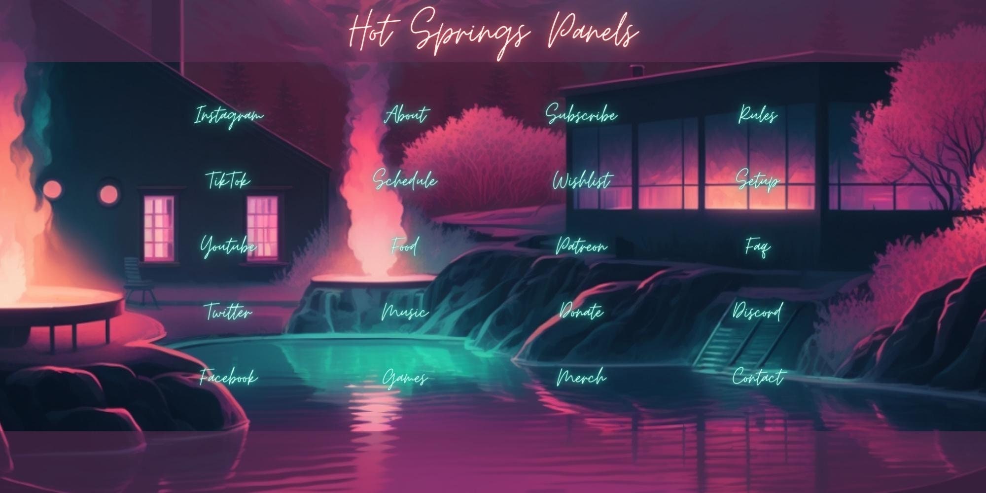 Twitch Offline Package | Lofi Twitch Panels, Twitch, Twitch Banner ...