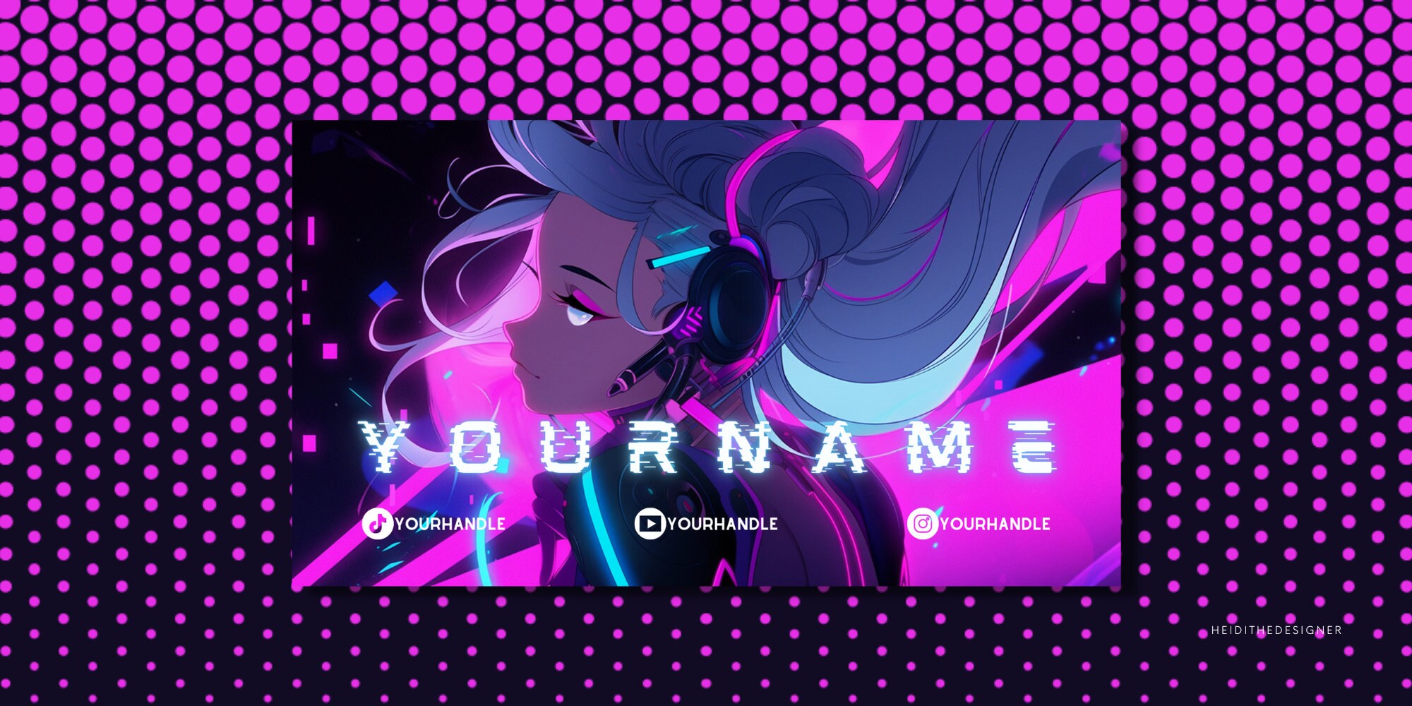 Custom Twitch Banner: Twitch Overlay, Twitch, Package, Twitch Banner ...