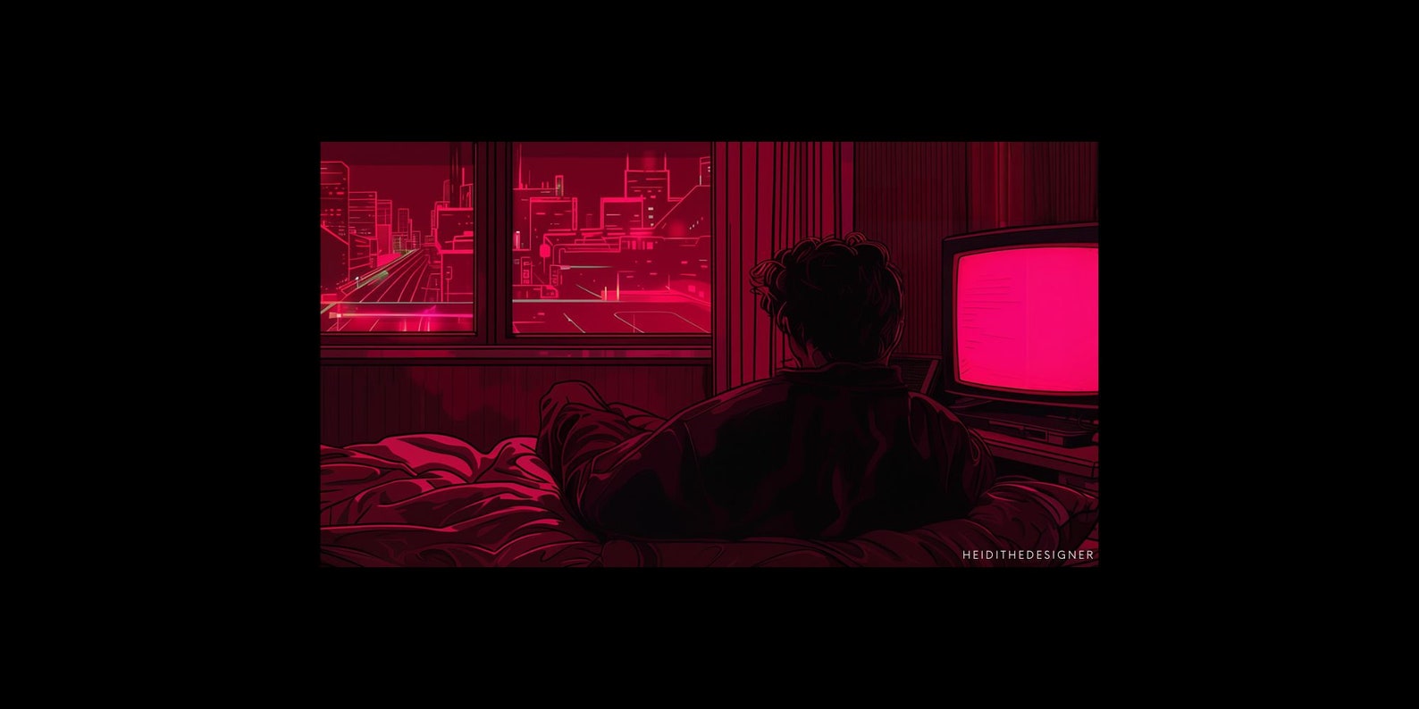 Kick and Twitch Background Banner Pack (scary Aesthetic): Isolation ...