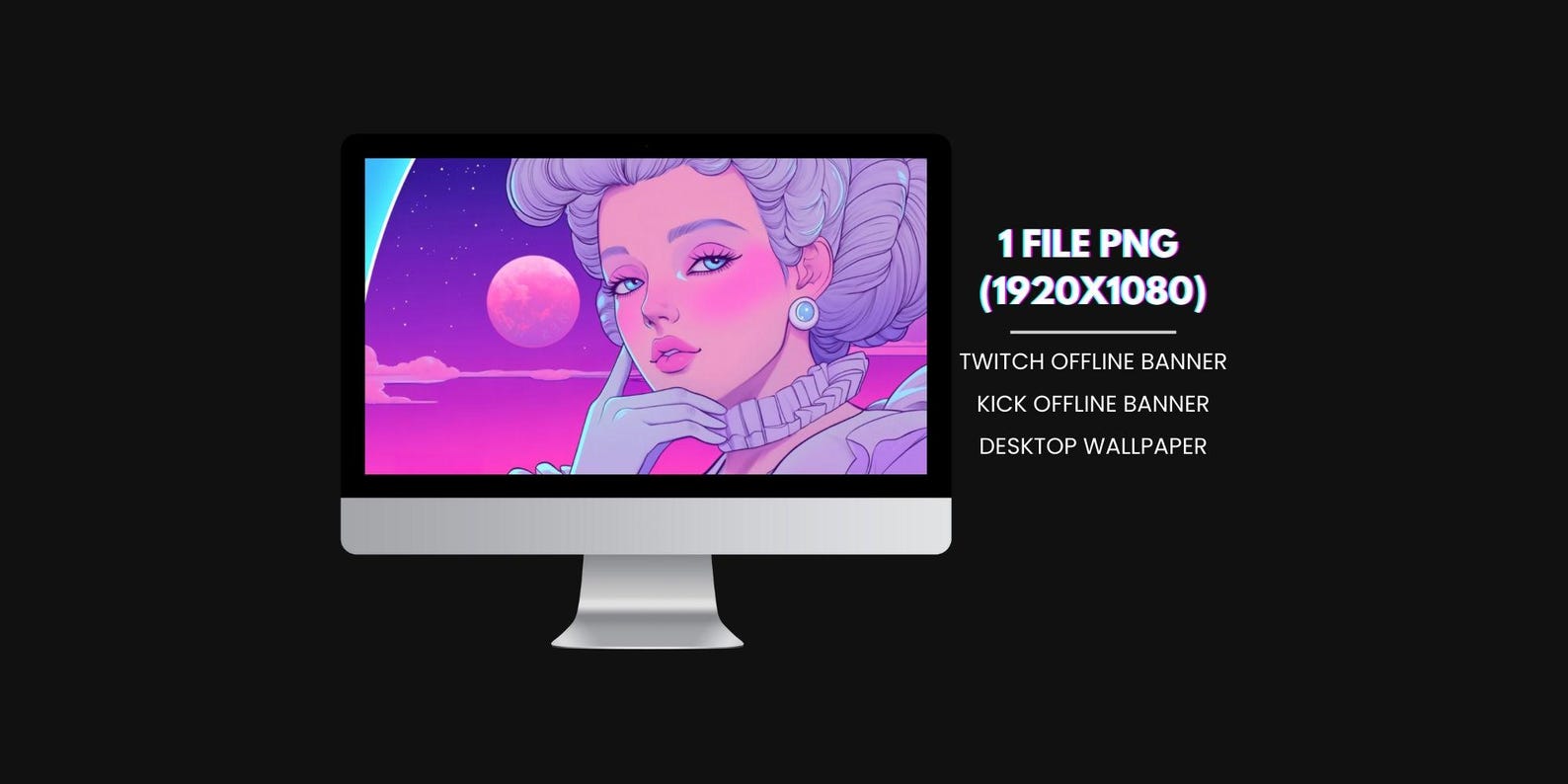 Desktop Wallpaper 1920x1080 PNG, Twitch Offline Banner, Kick Stream ...