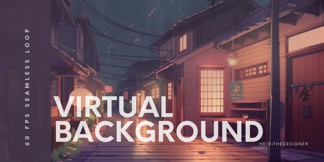 Vtuber Background Virtual Background Twitch Overlay Twitch Overlay Cozy ...