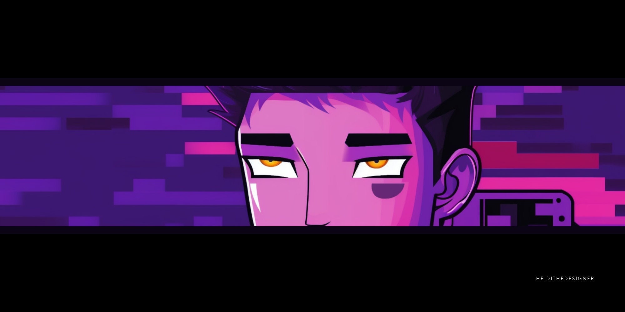 Twitch Gamer Boy Profile Banner Background Twitch Anime Twitch Pixel ...