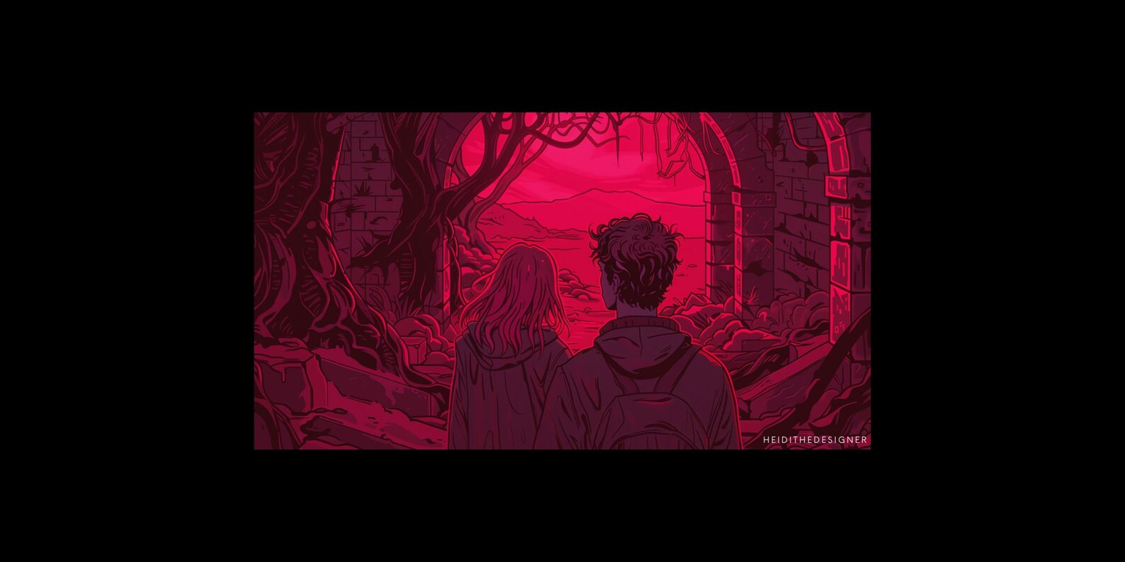 Kick and Twitch Background Banner Pack (scary Aesthetic): A Glimmer of ...