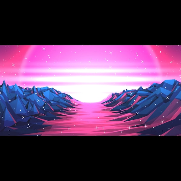 Twitch and Kick Offline Banner Pack 80's Aesthetic Cherry Girl Twitch ...