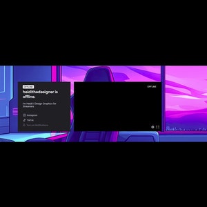 Twitch and Kick Background Banner Pack (lofi Aesthetic): Pinkys ...