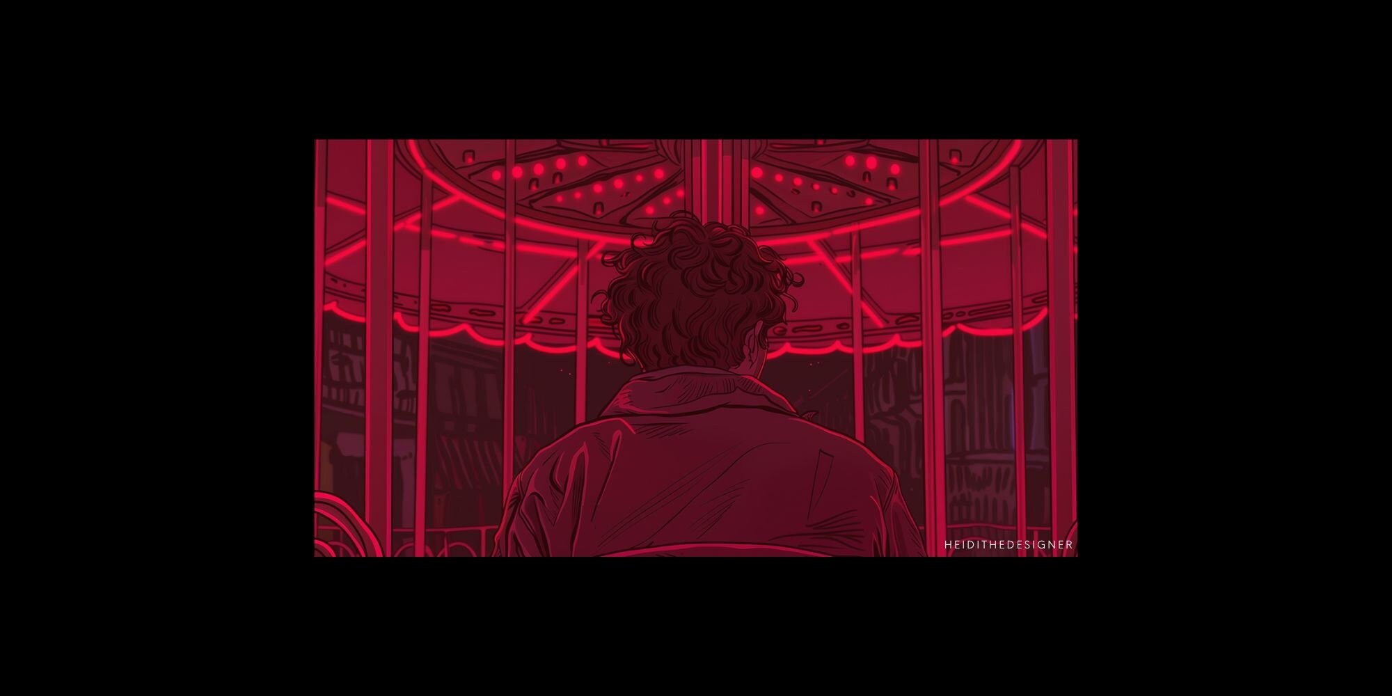 Kick and Twitch Background Banner Pack (scary Aesthetic): A Realization ...