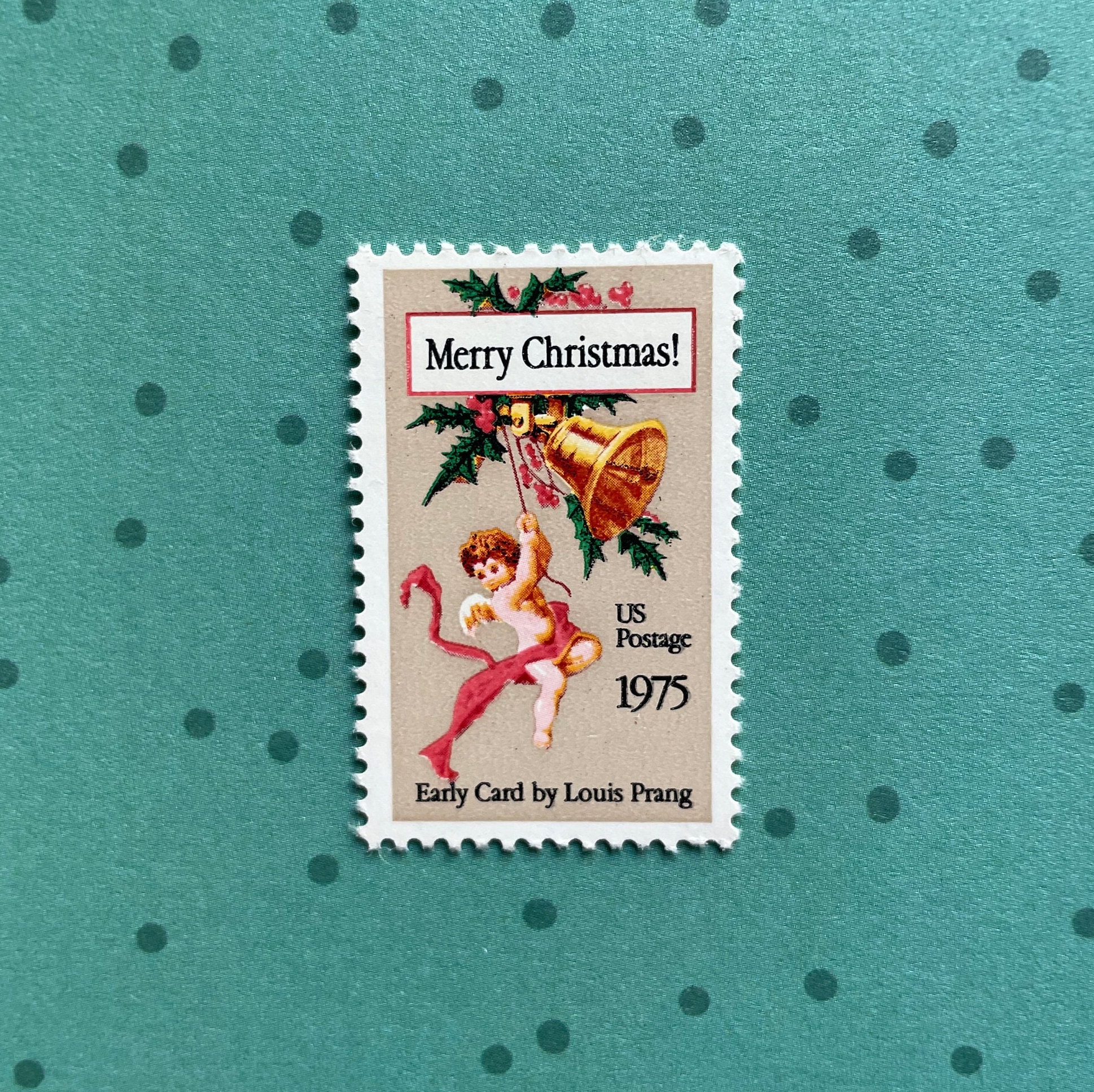 10 Merry Christmas 10 Cent Vintage Stamps. Vintage Postage - Etsy