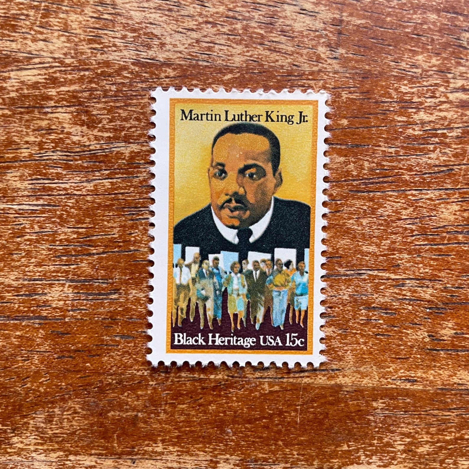 10 Martin Luther King Jr. 15 Cent Vintage Postage Stamps. - Etsy