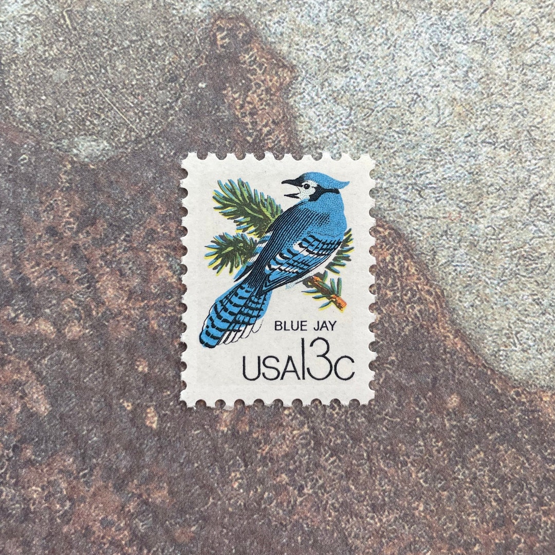 10 Blue Jay 13 Cent Vintage Postage Stamps. CAPEX, North American ...