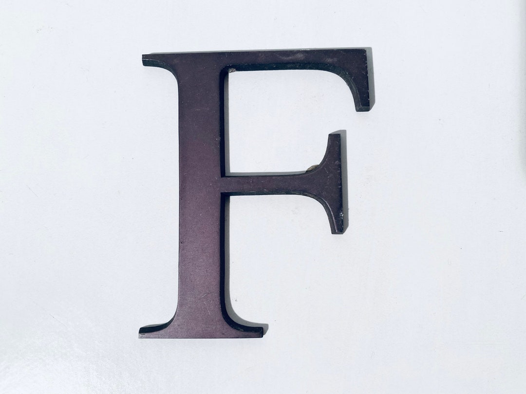 Ornamental Alphabet Letter Capital F Vintage Wall Decor - Etsy