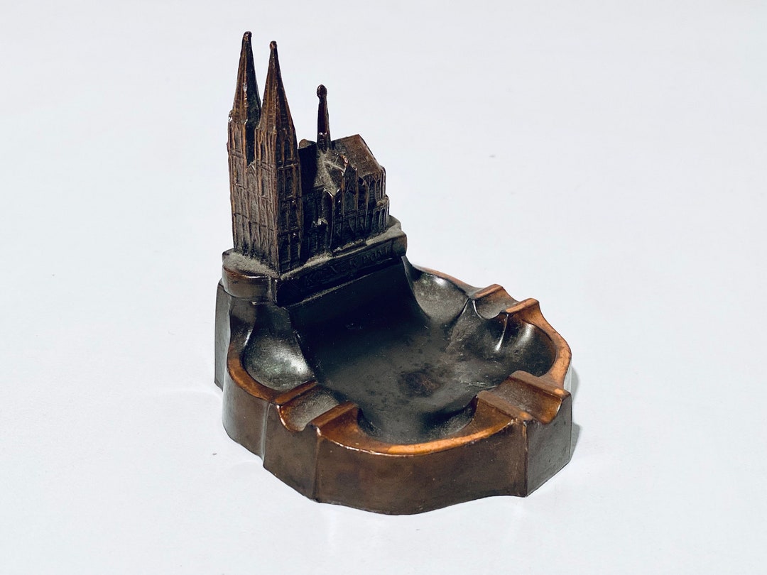 Cologne Cathedral Vintage Copper Ashtray / Kölner Dom Mid-century ...