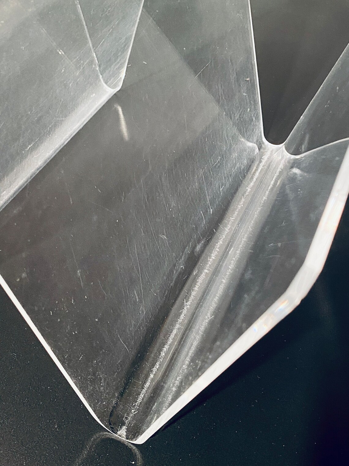Plexiglass Perspex Magazine Newspaper Rack / Italy / 1980s Vintage ...