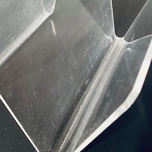 Plexiglass Perspex Magazine Newspaper Rack / Italy / 1980s Vintage ...