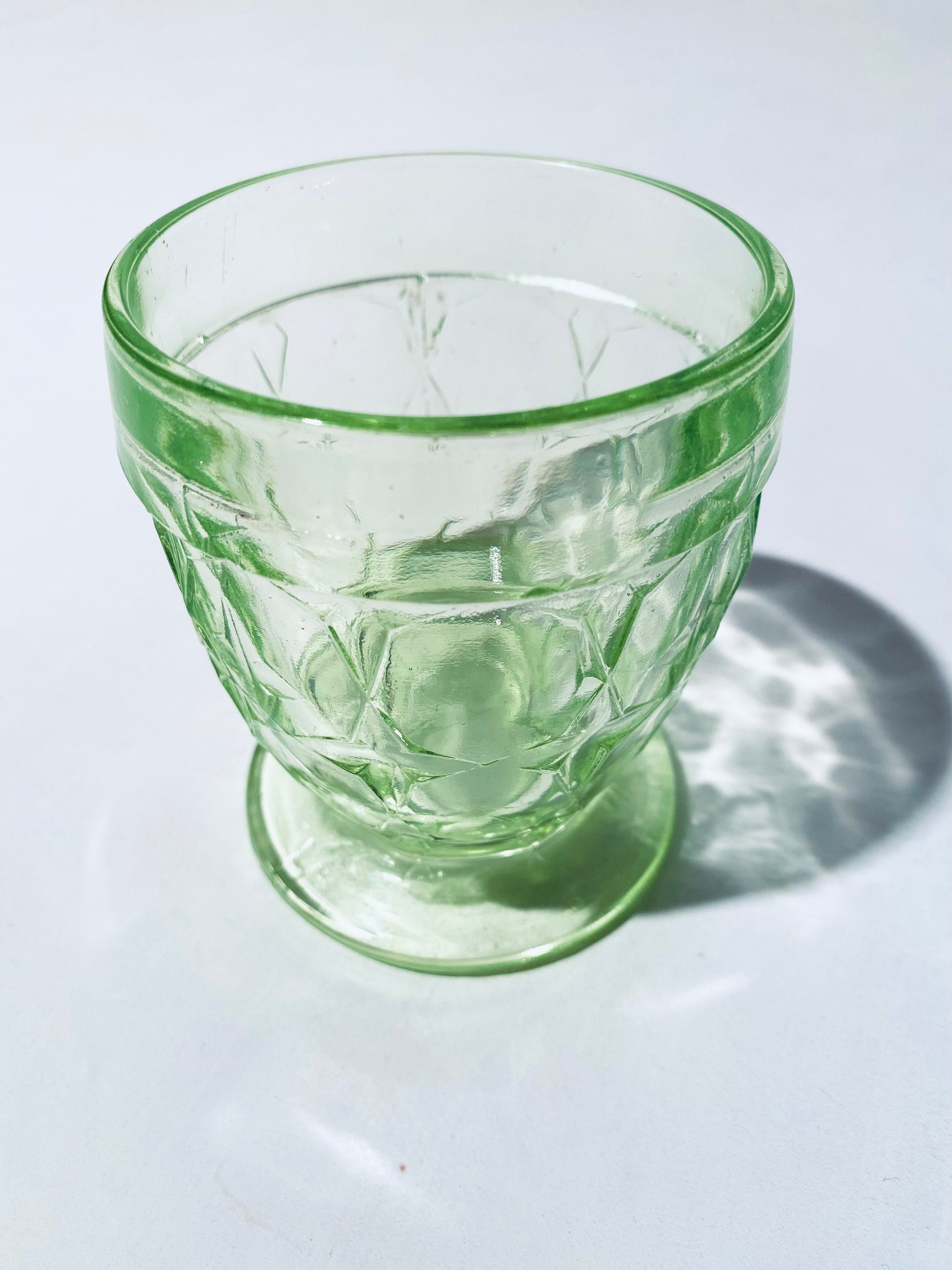 Uranium Glass Cup