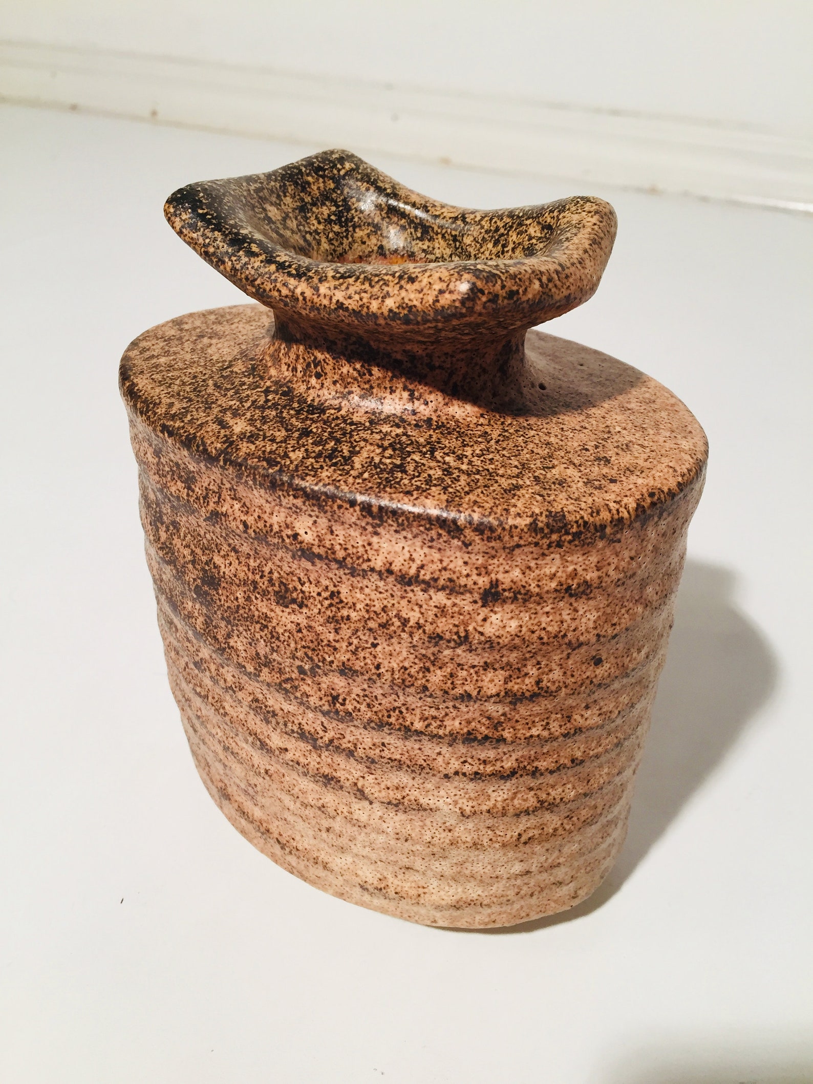 Vest Keramiek Gouda Holland Ceramic Brown Vase / 1960s Vintage - Etsy