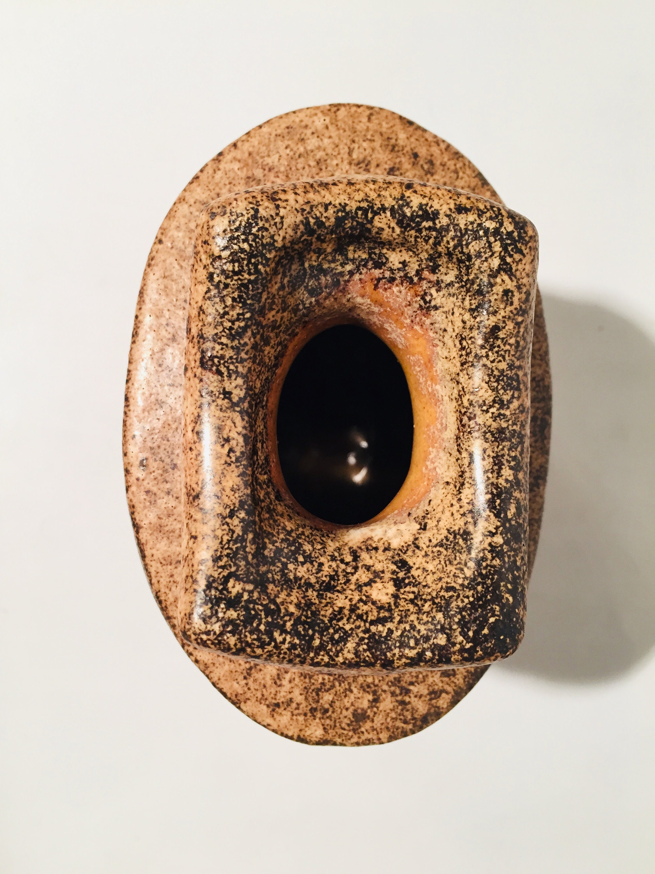 Vest Keramiek Gouda Holland Ceramic Brown Vase / 1960s Vintage - Etsy