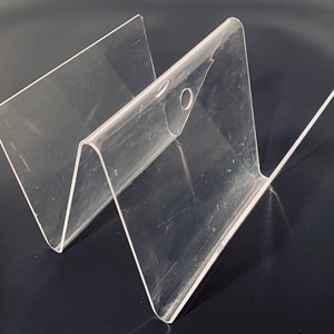 Plexiglass Perspex Magazine Newspaper Rack / Italy / 1980s Vintage ...