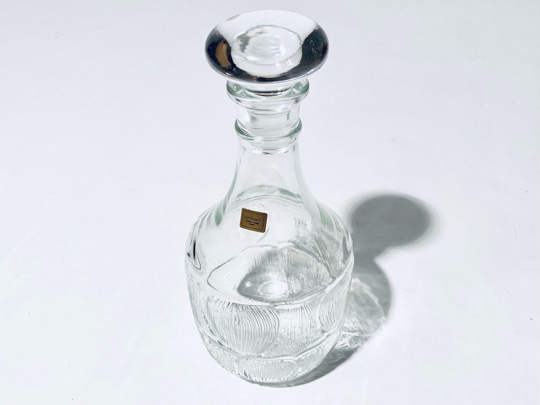 Luminarc France Decanter Bottle Decoration / Vintage Decor - Etsy