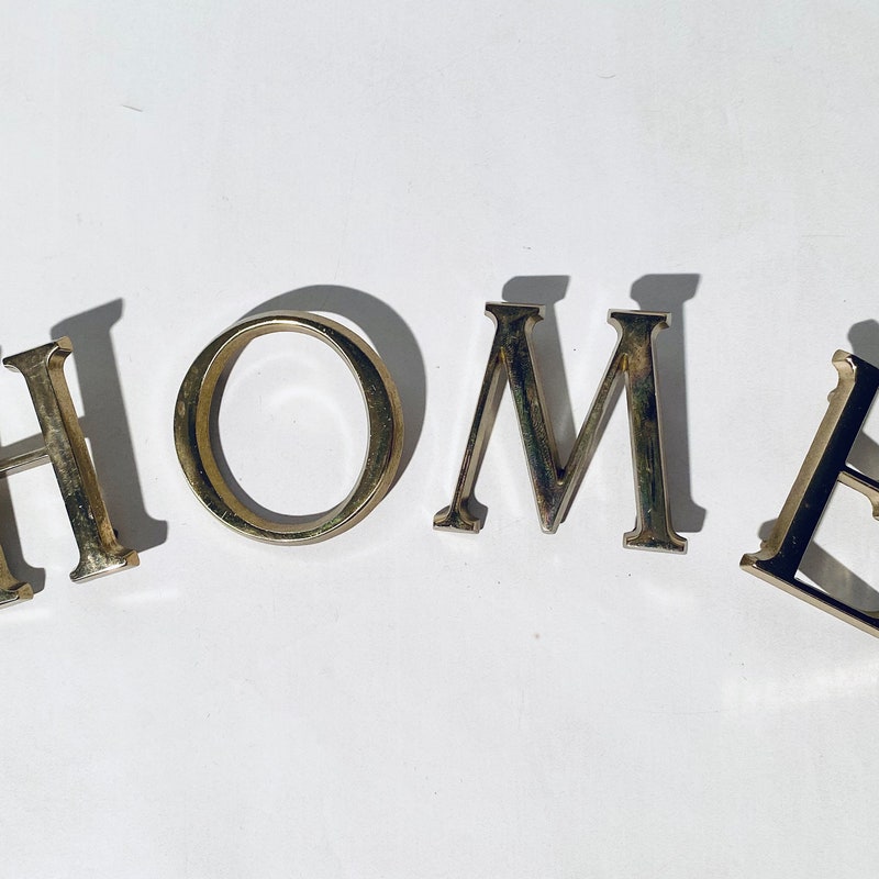 Vintage Wall Letters - Etsy